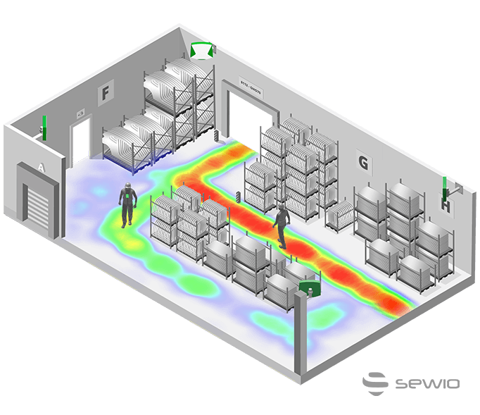 Employee Indoor Location Tracking System Sewio Rtls
